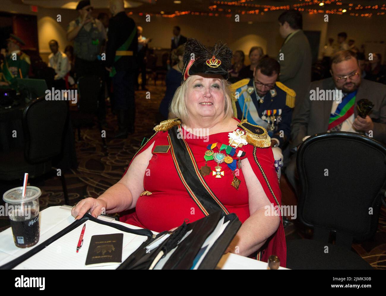 Las Vegas, Nevada, États-Unis. 06th août 2022. LA REINE ANASTASIA du Royaume de Ruritania au ...