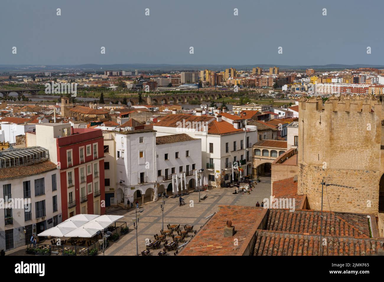 Badajoz skyline spain europe Banque de photographies et d’images à ...