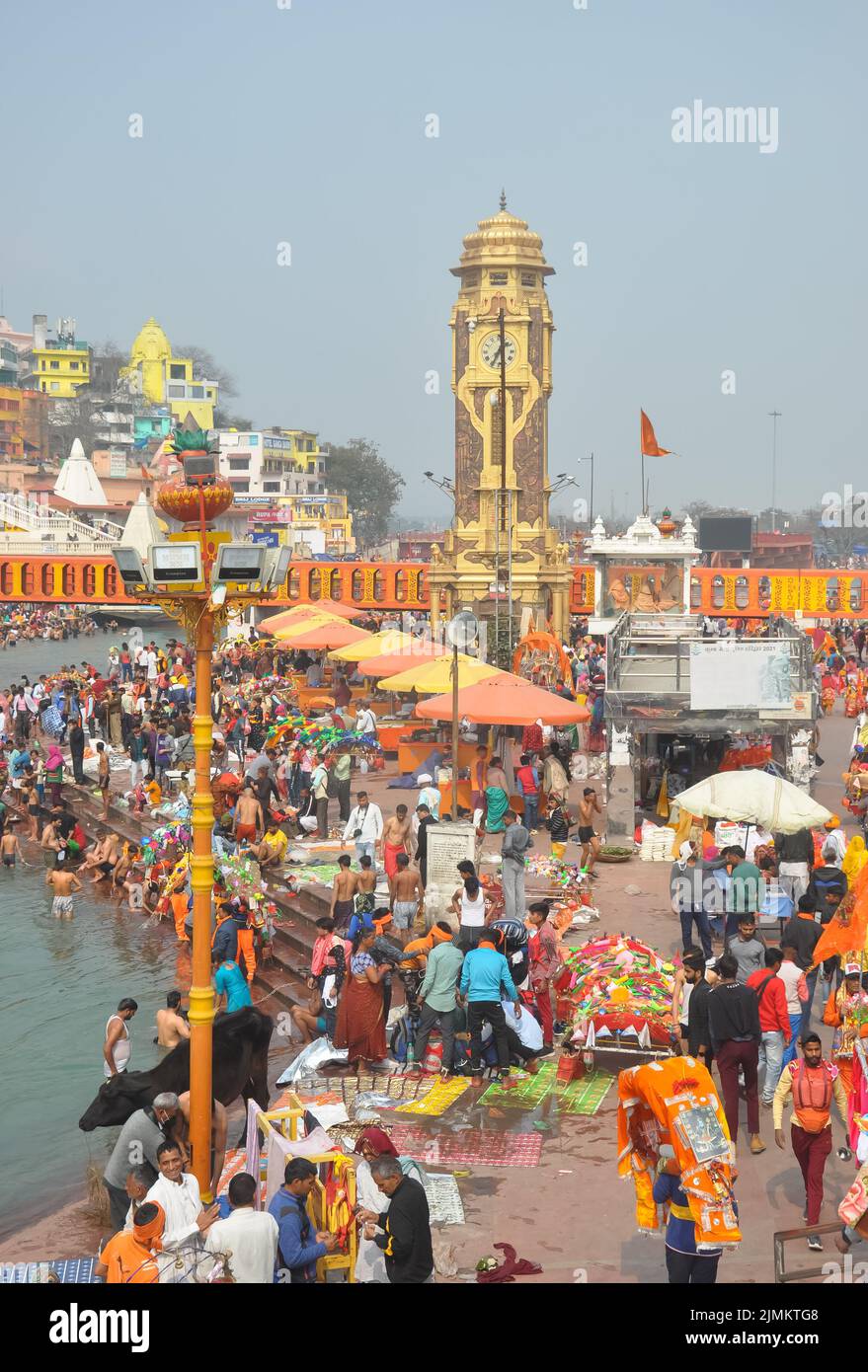 Ganga yatra Banque de photographies et d’images à haute résolution - Alamy