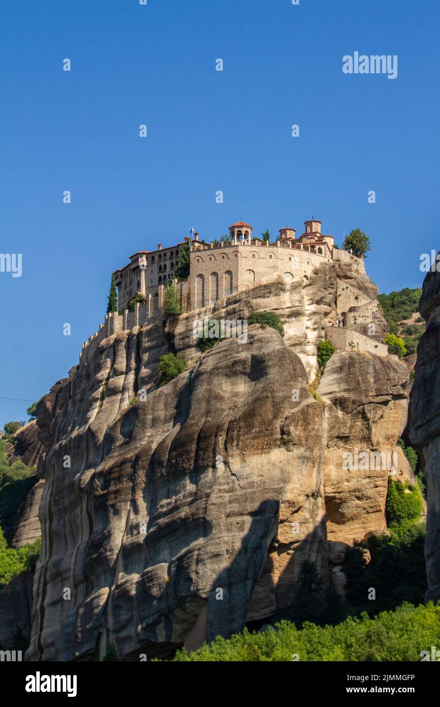 Kalambaka, Grèce, Monastère de 23 juillet 2022.Varlaam est un monastère ...