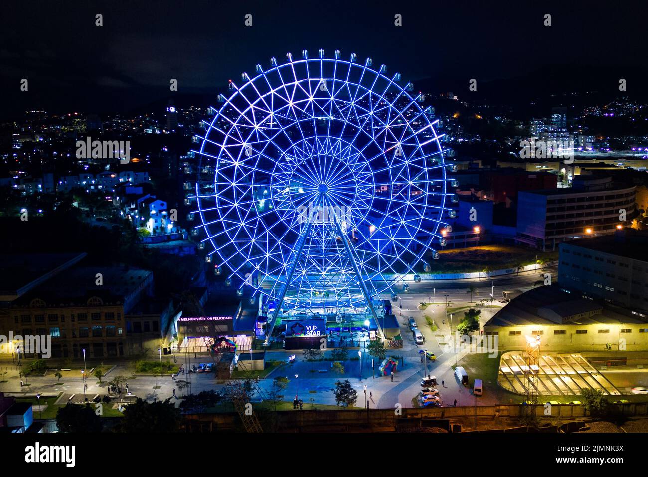 Rio de Janeiro, Brésil - 3 août 2022: La roue de ferris Yup Star (Rio ...