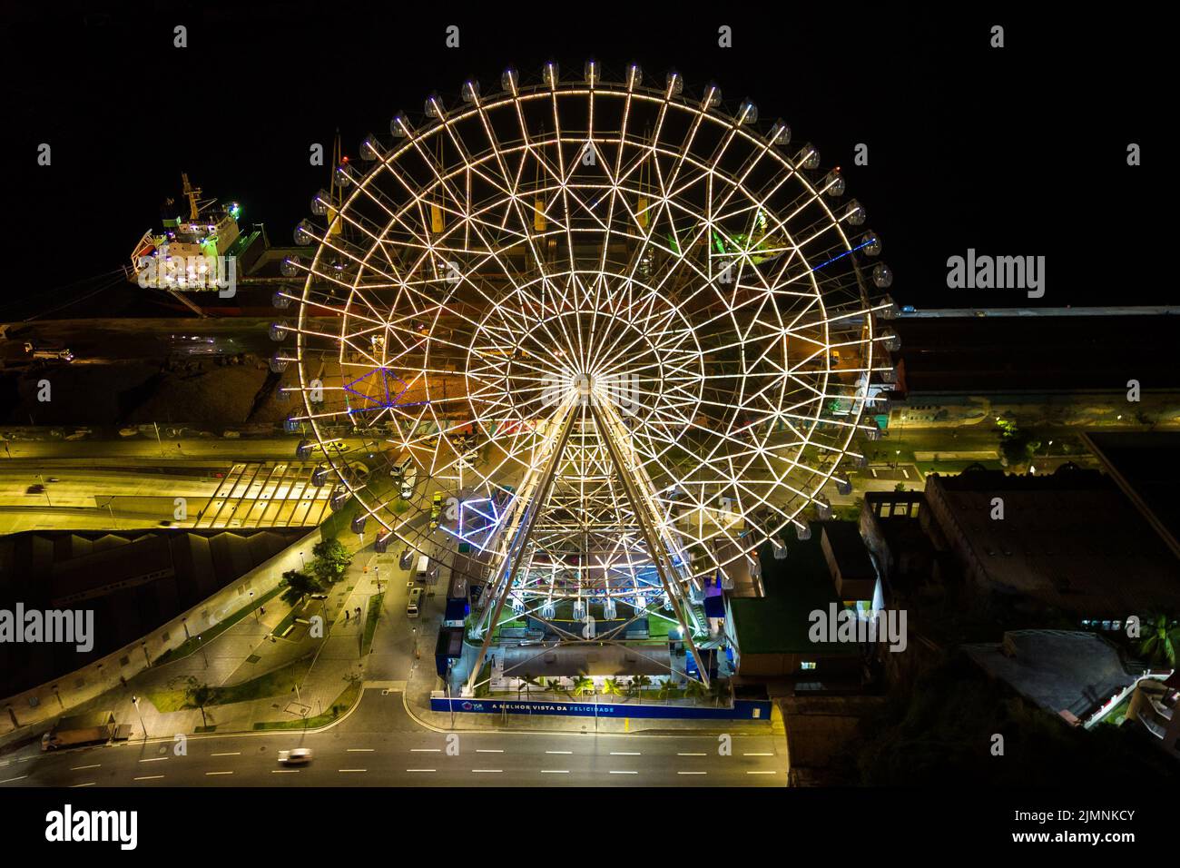 Rio de Janeiro, Brésil - 3 août 2022: La roue de ferris Yup Star (Rio ...