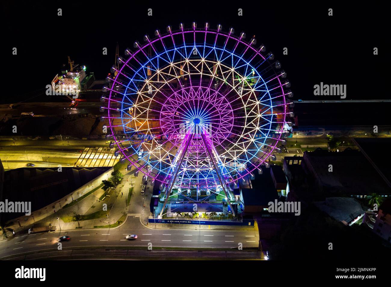 Rio de Janeiro, Brésil - 3 août 2022: La roue de ferris Yup Star (Rio ...
