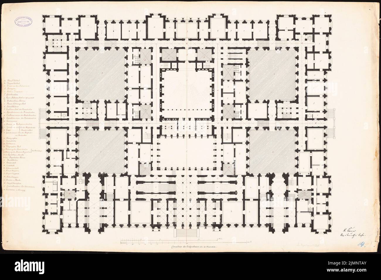 Berlin erster wettbewerb grundriss par exemple Banque de photographies et d’images à haute ...
