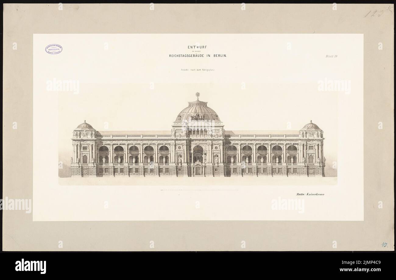 Gorgolewski zygmunt 1845 1903 reichstag Banque de photographies et d’images à haute résolution ...