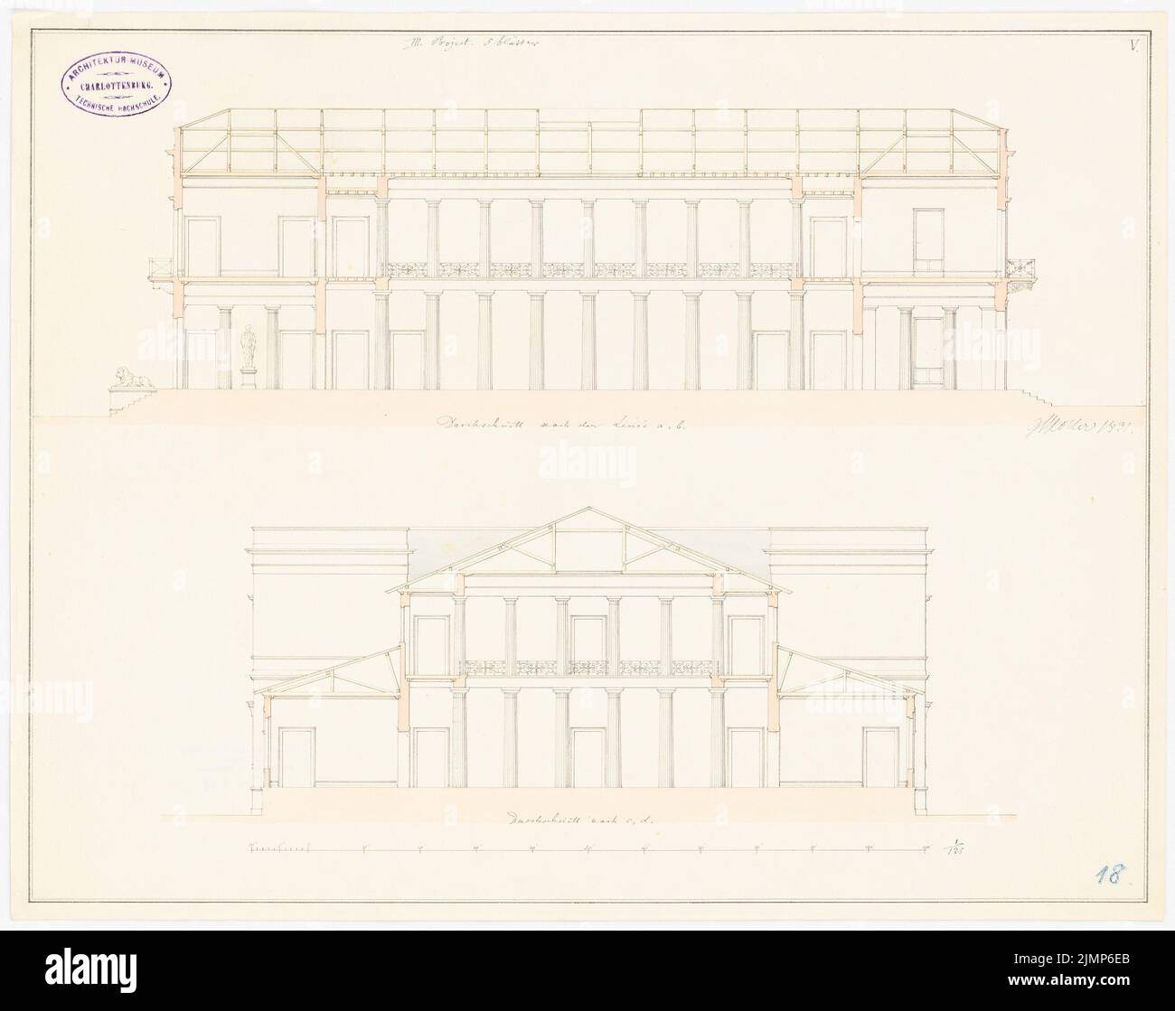 Moller georg 1784 1852 kurhaus Banque de photographies et d’images à ...