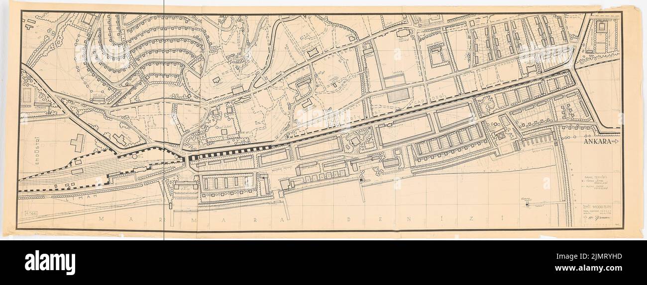 Hermann jansen 1869 1945 generalbebauungsplan izmit gesamtbebauungsplan ...