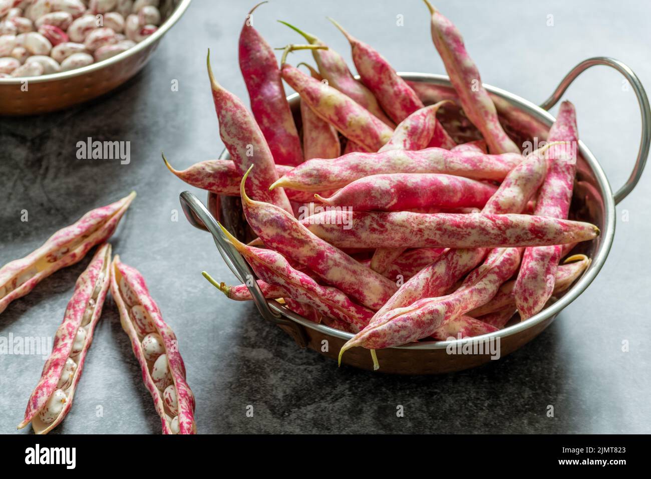 Haricots romano Banque de photographies et d’images à haute résolution ...