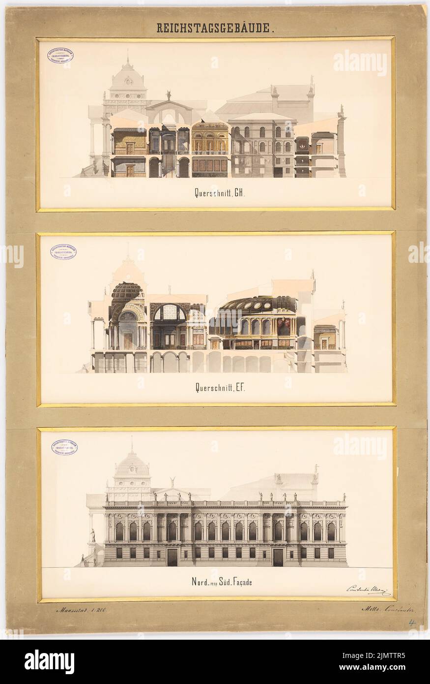 Constantin uhde 1836 1905 reichstag Banque de photographies et d’images ...