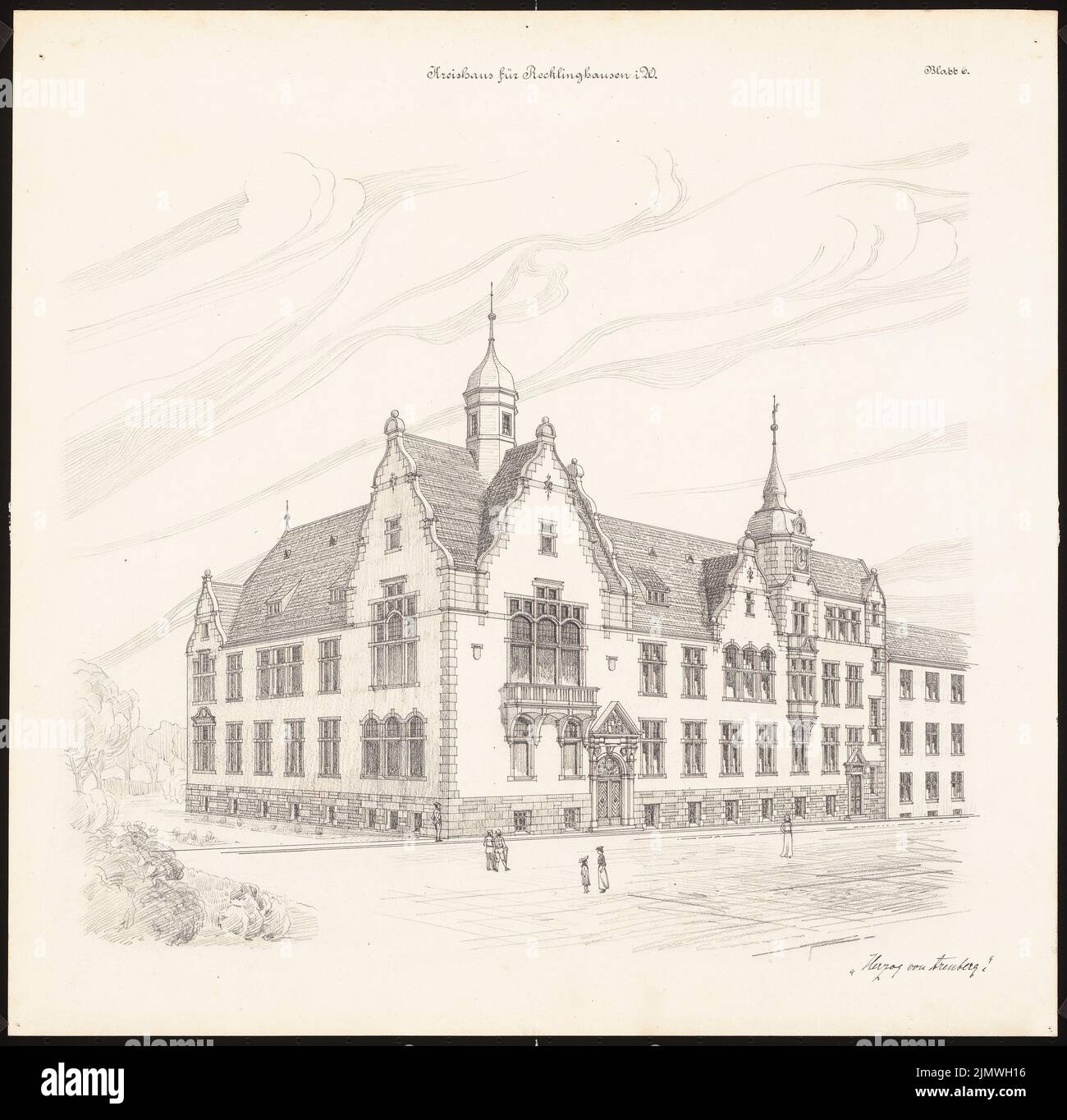 Guth hermann 1851 1924 kreishaus Banque de photographies et d’images à haute résolution - Alamy