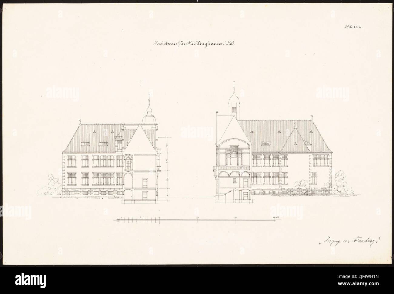 Guth hermann 1851 1924 kreishaus Banque de photographies et d’images à haute résolution - Alamy