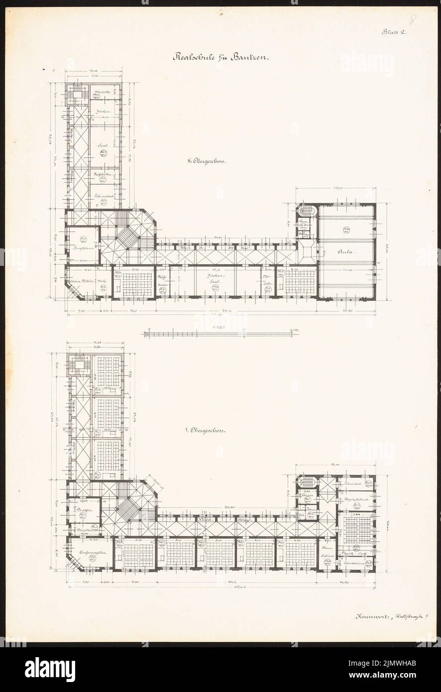 Hermann guth 1851 1924 realschule Banque de photographies et d’images à haute résolution - Alamy