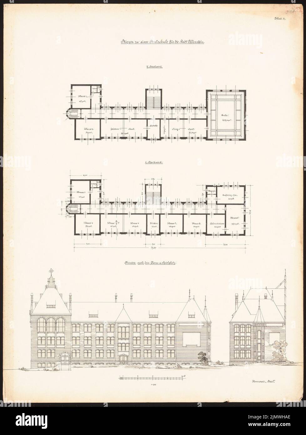 Hermann guth 1851 1924 realschule Banque de photographies et d’images à haute résolution - Alamy