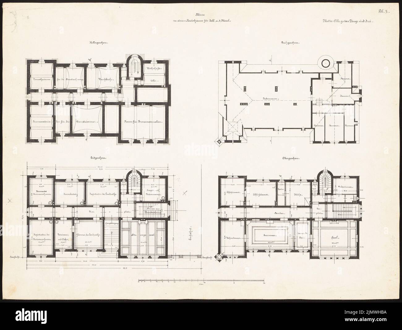 Guth hermann 1851 1924 kreishaus Banque de photographies et d’images à haute résolution - Alamy
