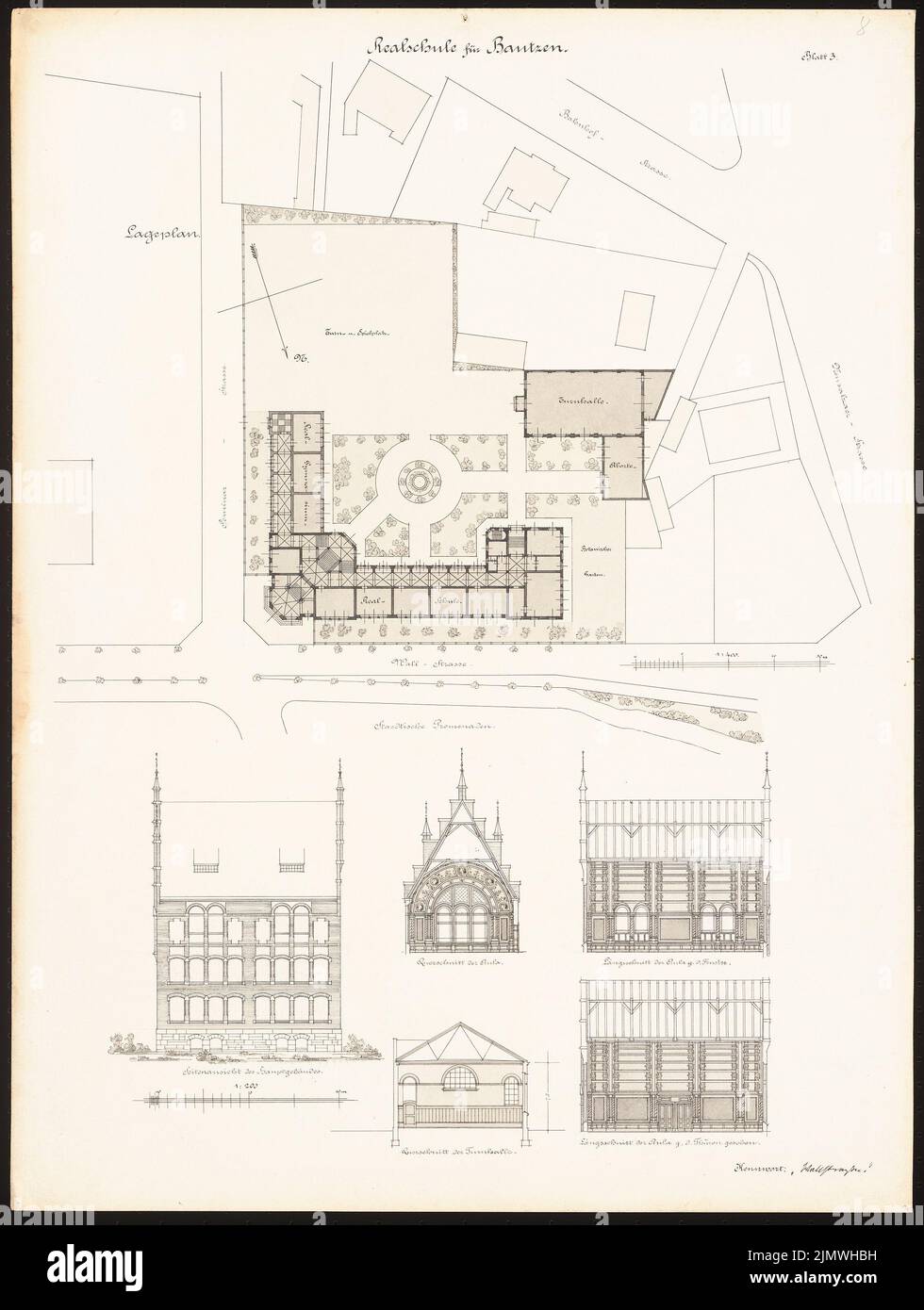 Hermann guth 1851 1924 realschule Banque de photographies et d’images à haute résolution - Alamy