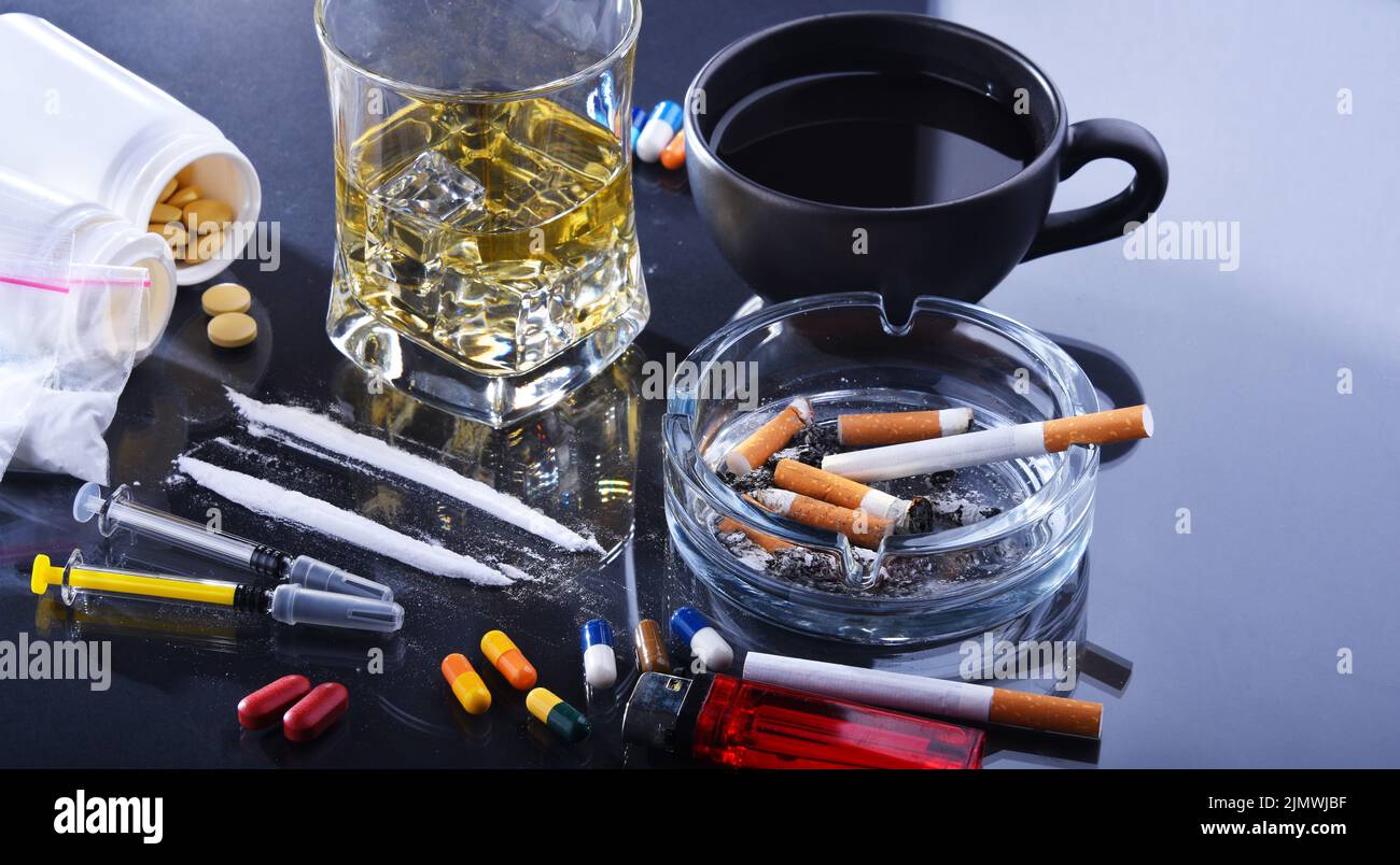 Contrebande café Banque de photographies et d’images à haute résolution ...