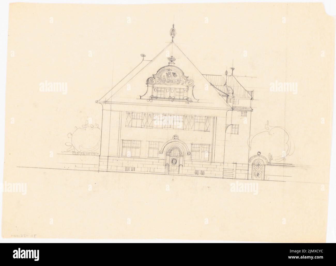 Klomp johannes franziskus 1865 1946 pfarrhaus Banque de photographies ...