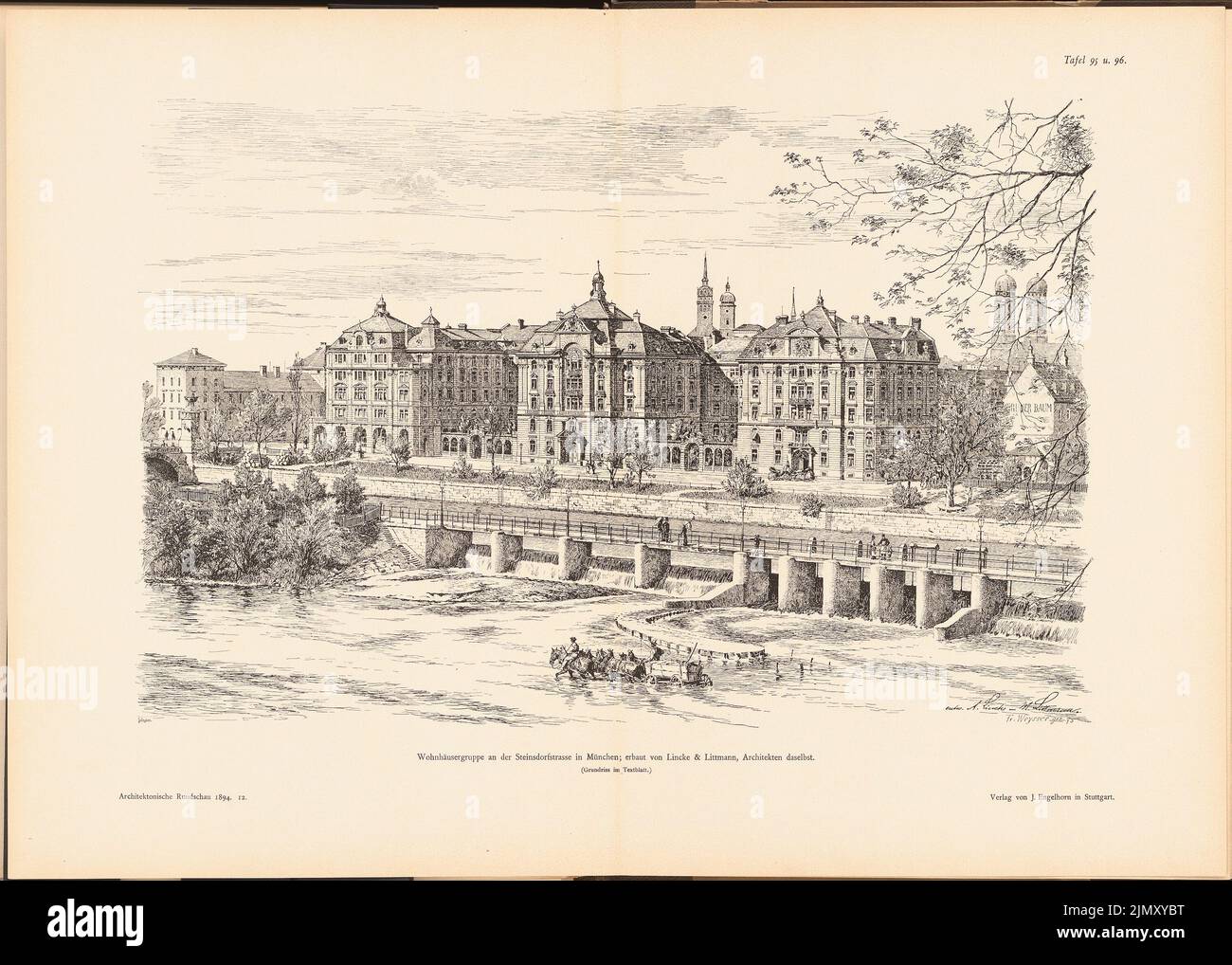 Wohnhausergruppe von der steinsdorferstrasse Banque de photographies et ...