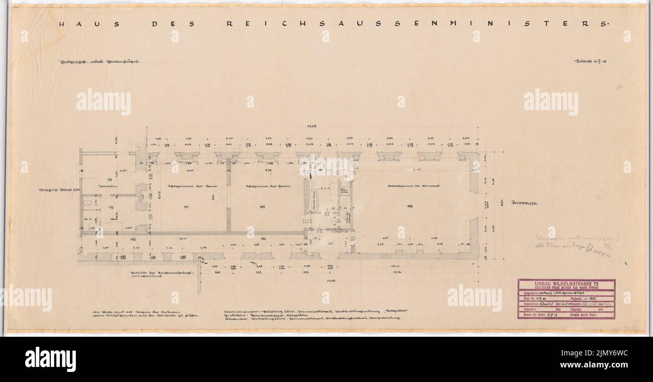 Berlin umbau grundriss par exemple 1 Banque de photographies et d’images à haute résolution ...