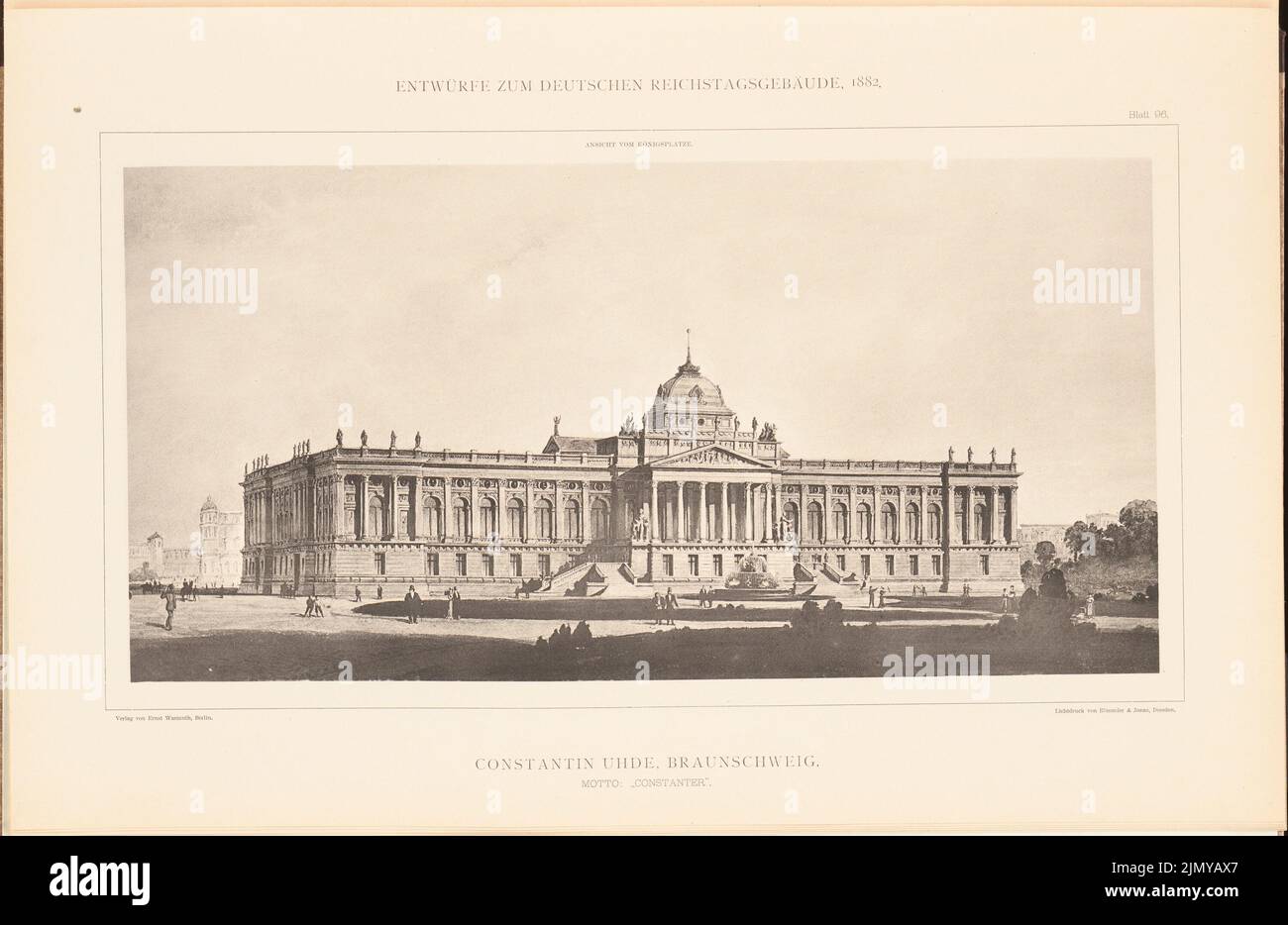 Constantin uhde 1836 1905 reichstag Banque de photographies et d’images ...