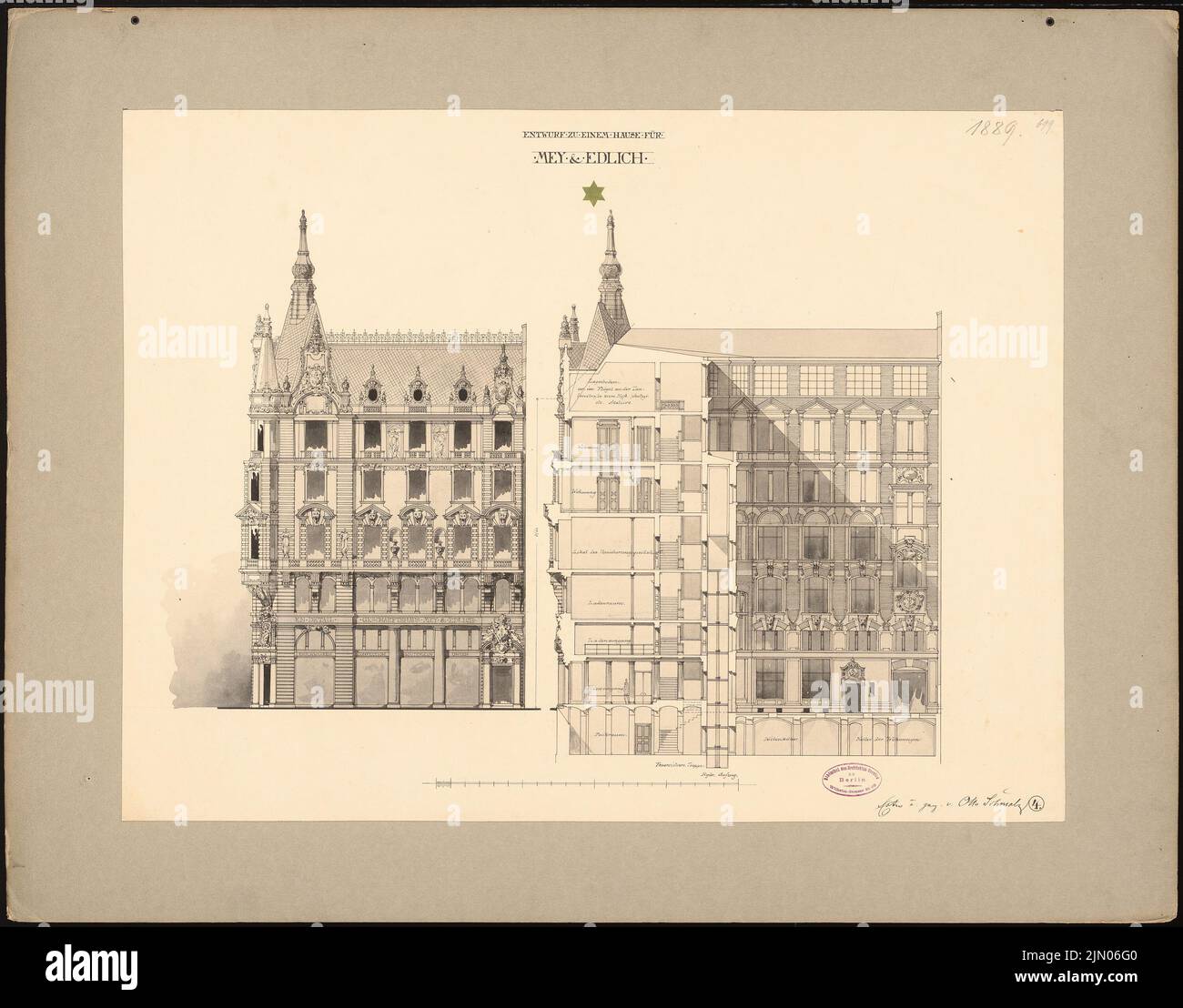 Schmalz otto 1861 1906 haus fur mey und edlich Banque de photographies ...