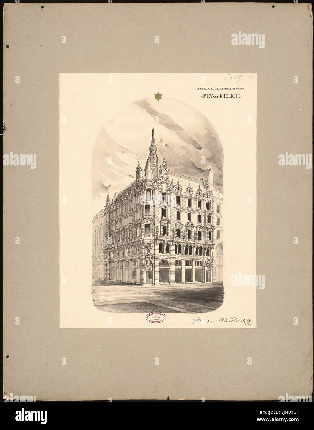 Schmalz otto 1861 1906 haus fur mey und edlich Banque de photographies ...