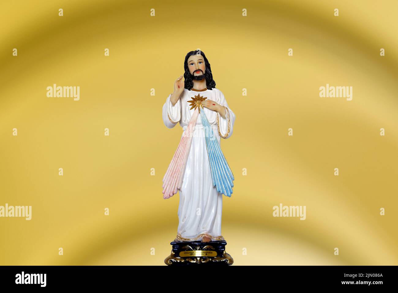 Statue représentant Jésus Christ miséricordieux, miséricorde divine ...