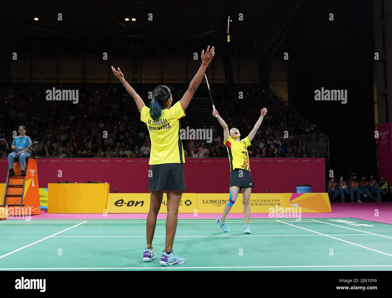 Muralitharan Thinaah et Koong le PEarly Tan de Malaisie célèbrent après ...