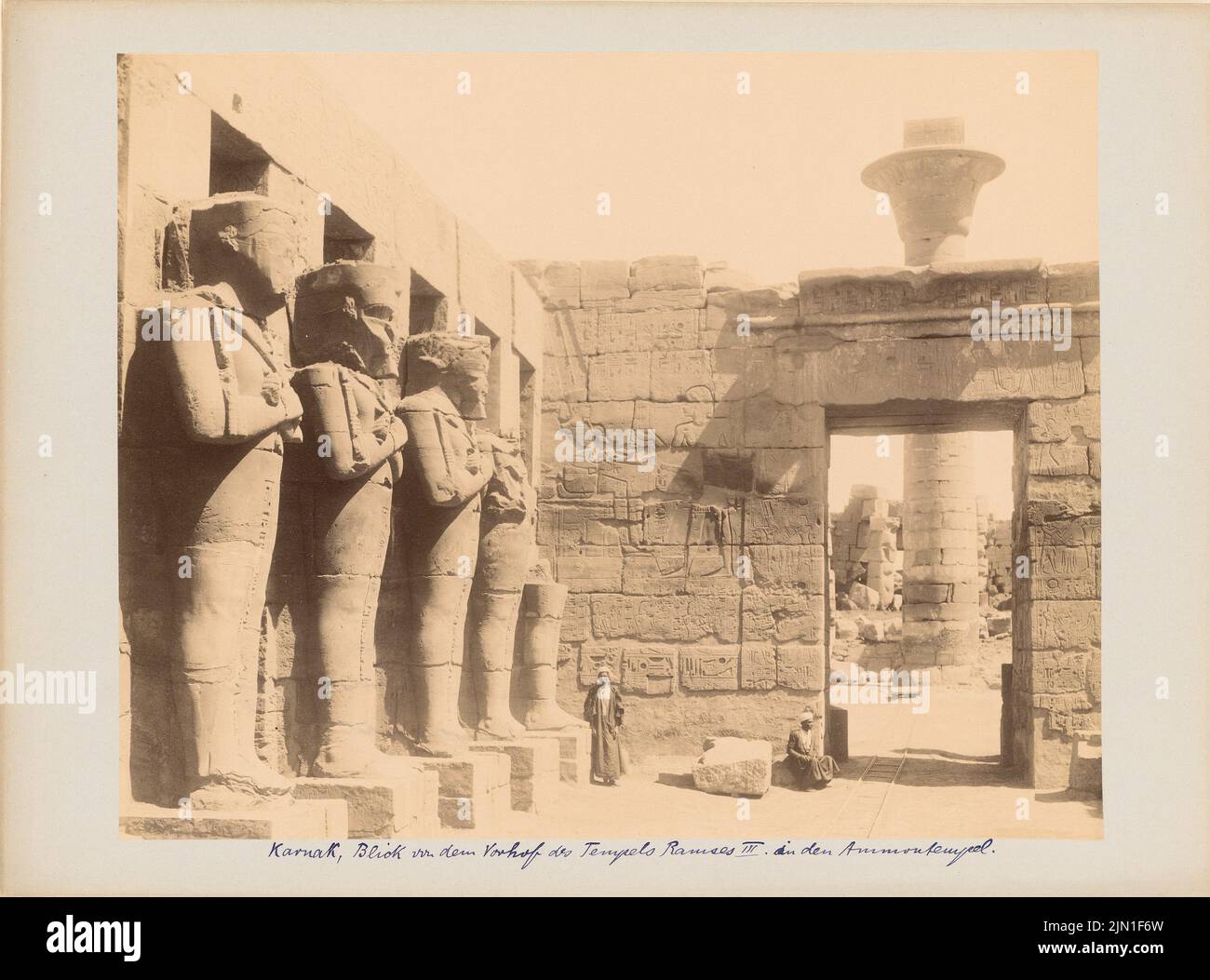 Karnak theben ost a Banque de photographies et d’images à haute ...