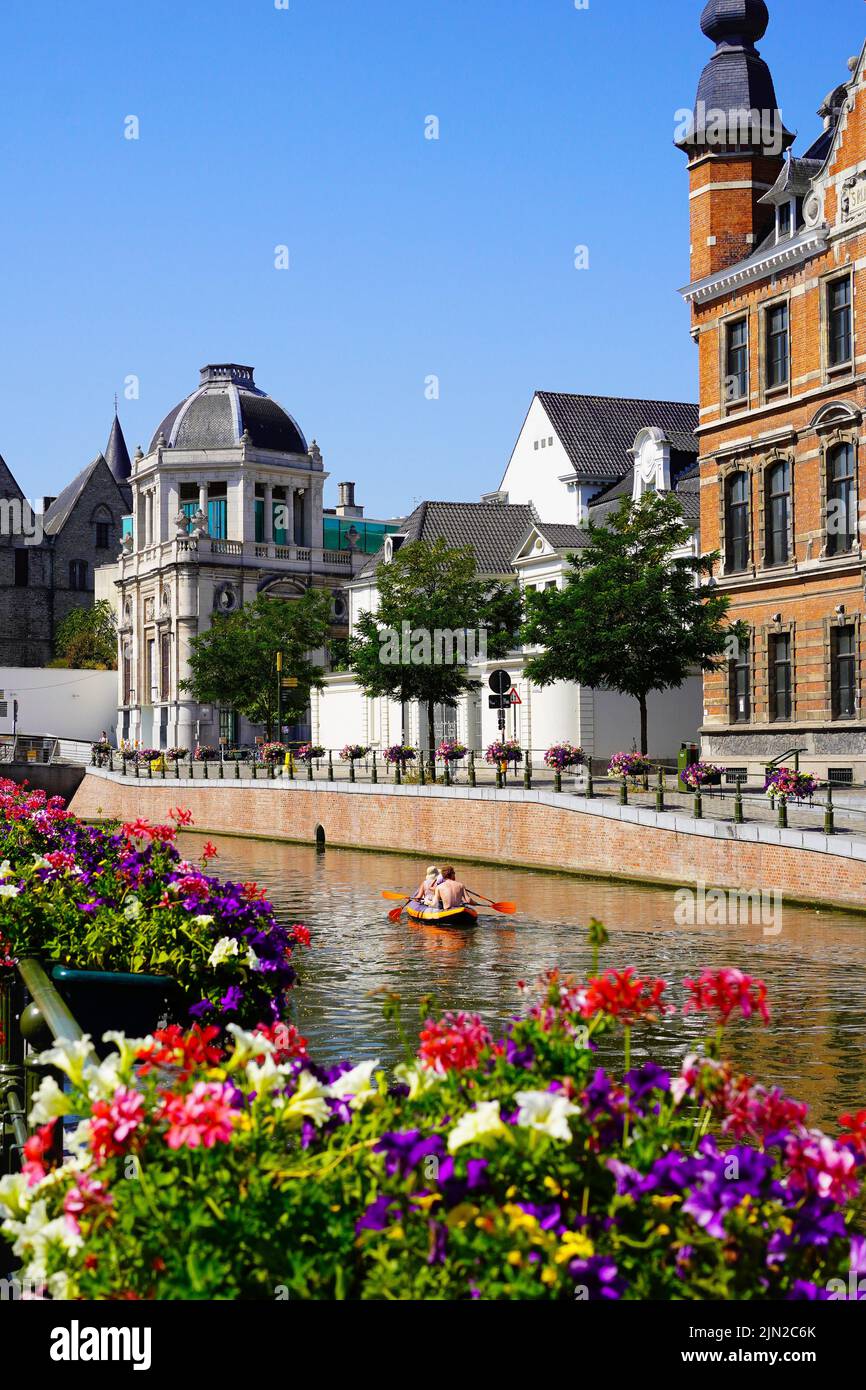 Centre historique de gand Banque de photographies et d’images à haute ...