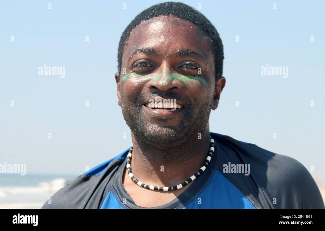 New York, Allemagne. 22nd juillet 2022. Lou Harris, qui donne des ...