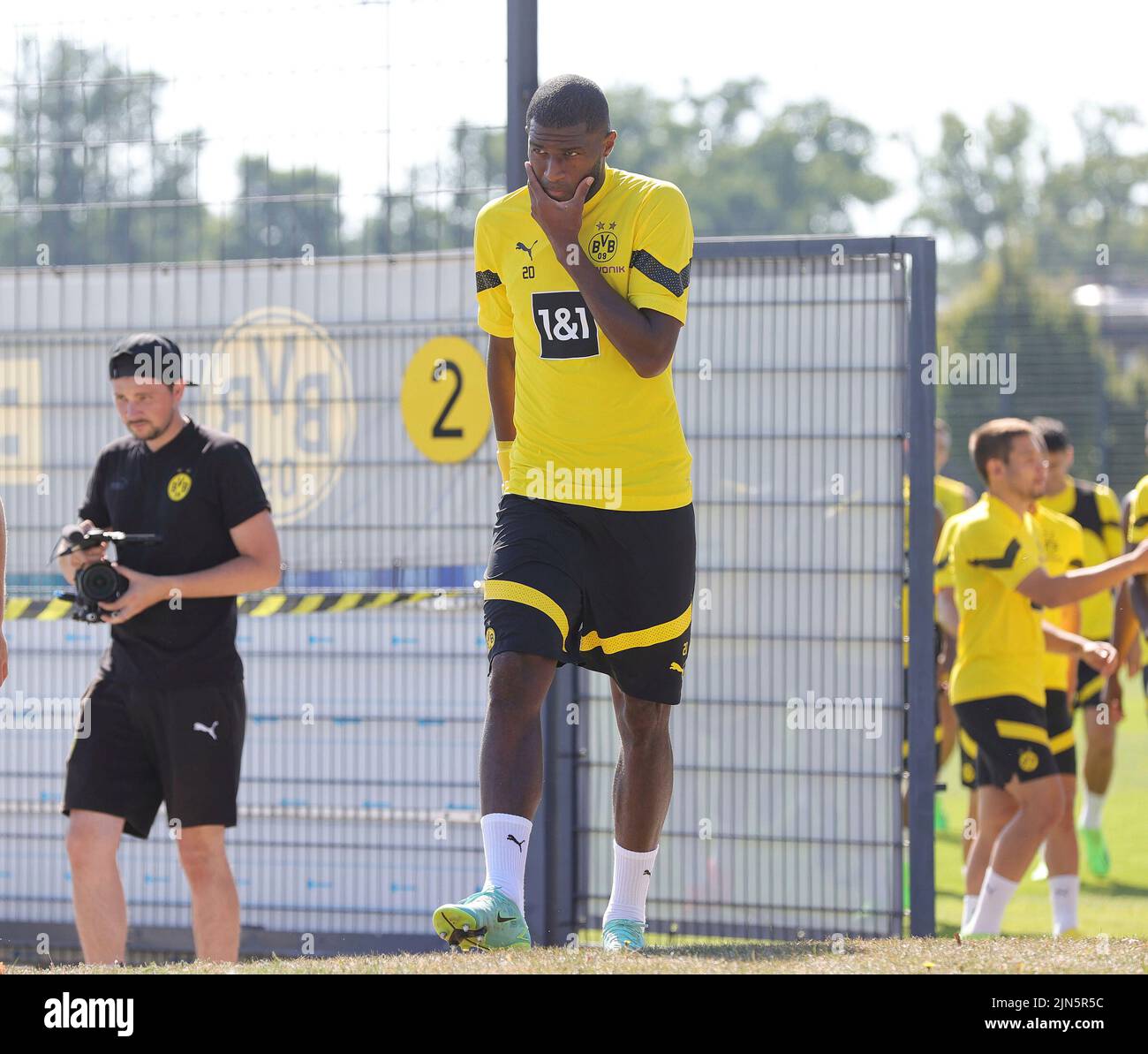 Firo : 9 août 2022, football, 1st Bundesliga, saison 2022/2023, BVB ...