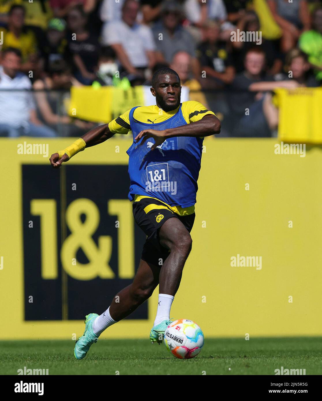 Firo : 9 août 2022, football, 1st Bundesliga, saison 2022/2023, BVB ...