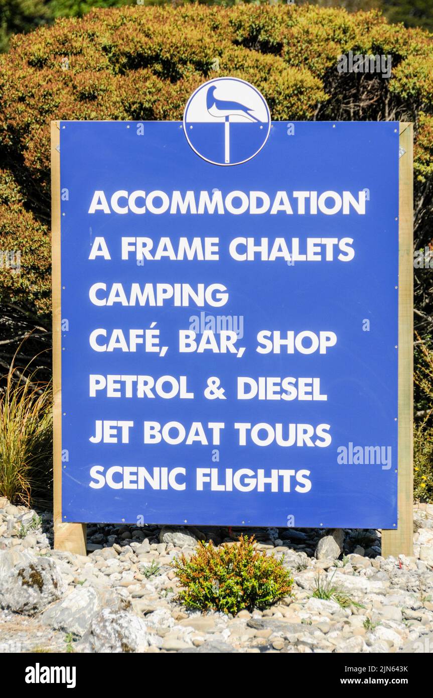 Panneau de signalisation automobile nz Banque de photographies et d ...