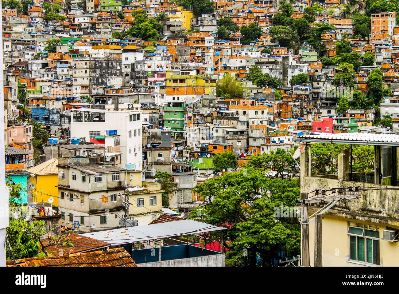 Détails de la Rocinha favela à Rio de Janeiro - brésil Photo Stock - Alamy