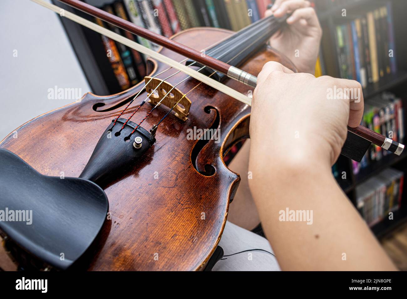 Violon baroque et violoniste Banque de photographies et d’images à ...