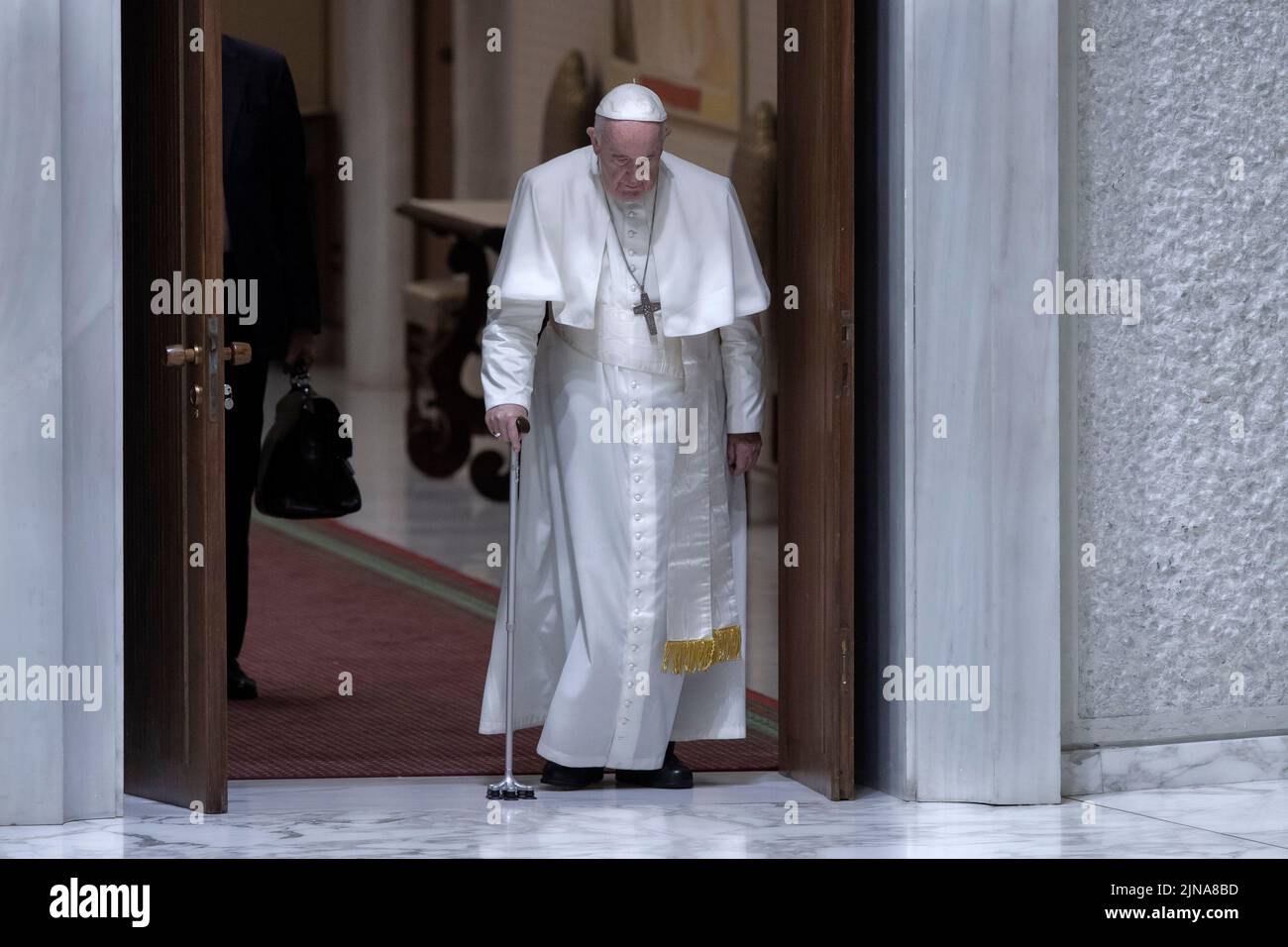 Audience a la salle paul vi 10 août Banque de photographies et d’images ...