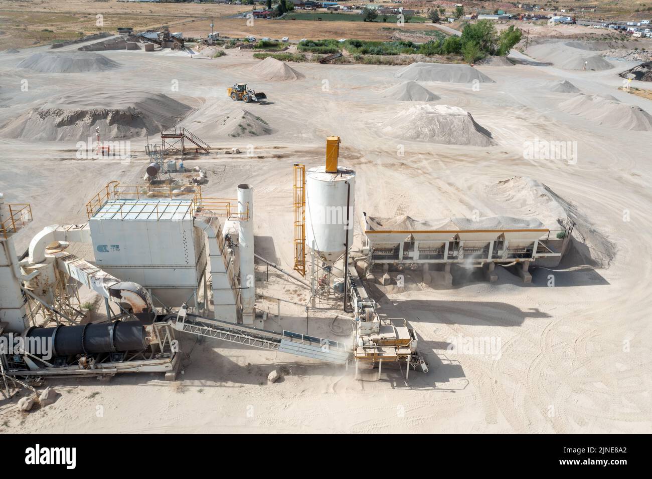 Centrale d'asphalte batchmix Banque de photographies et d’images à ...