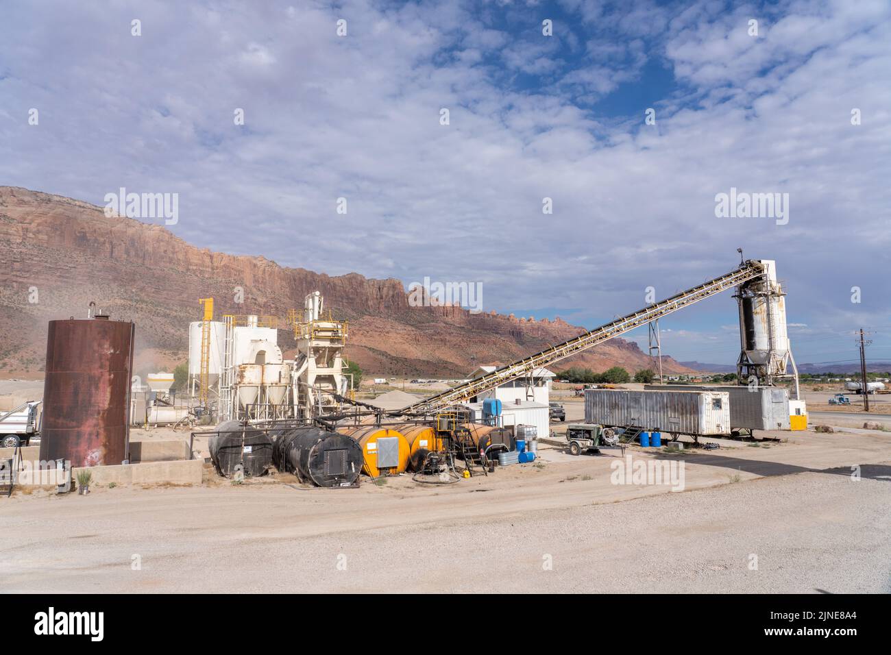 Centrale d'asphalte batchmix Banque de photographies et d’images à ...