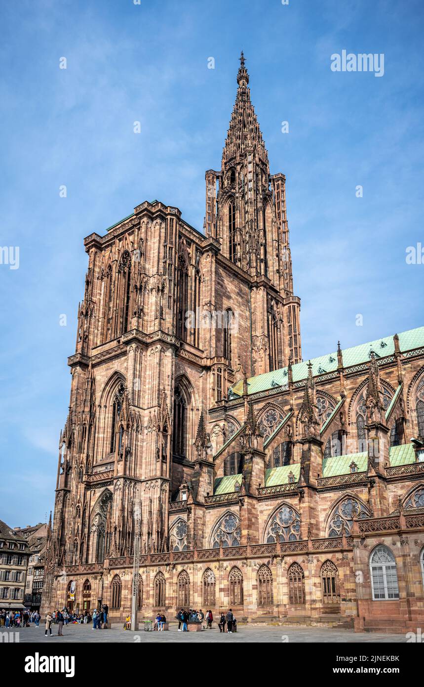Strasbourg notre dame cathédrale Banque de photographies et d’images à ...