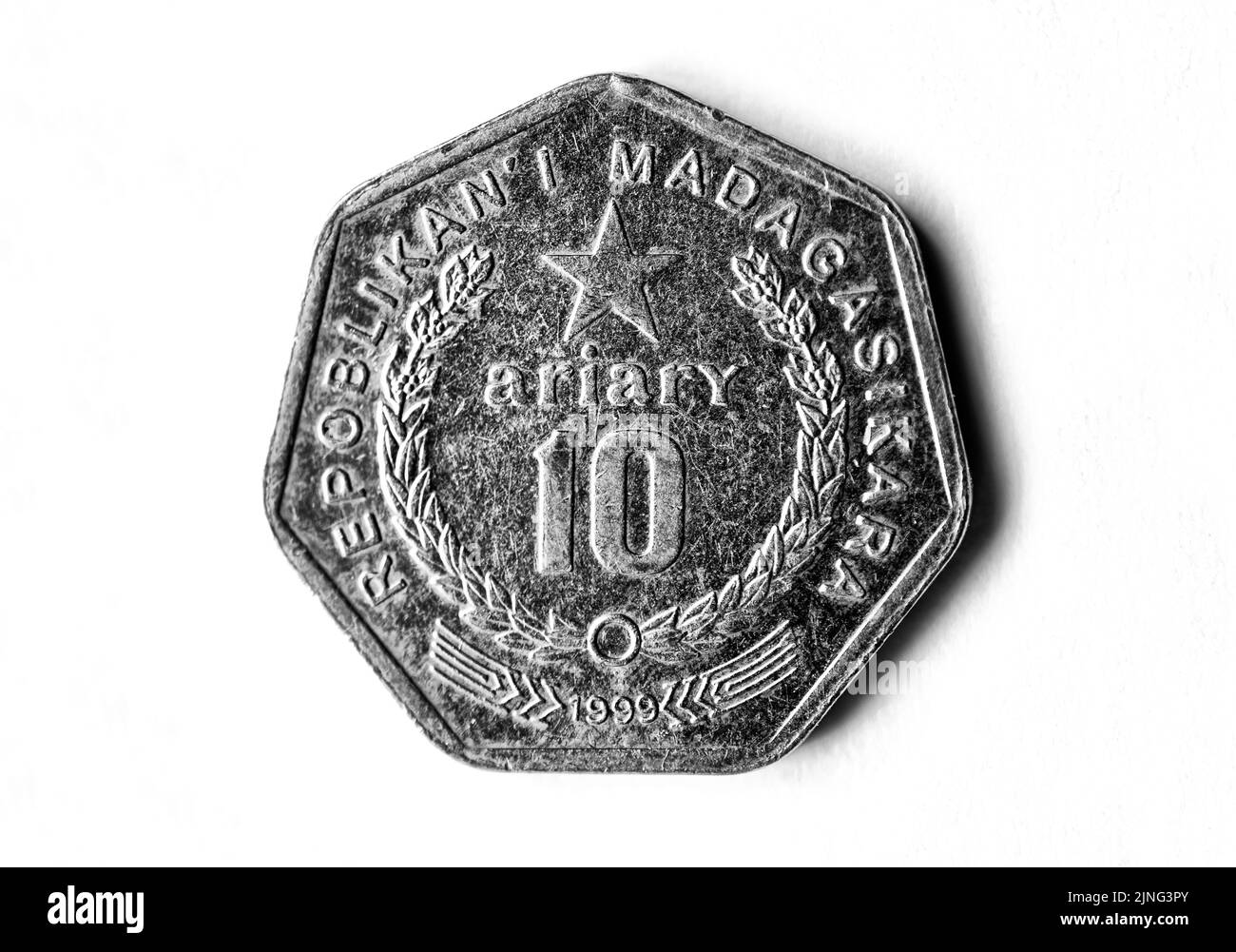 Ariary de madagascar Banque d'images noir et blanc - Alamy