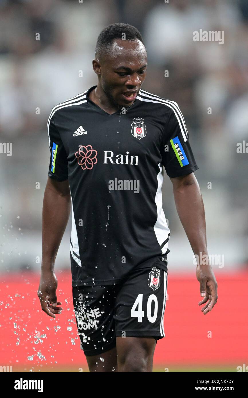 ISTANBUL - Jackson Mukela de Besiktas JK pendant le match turc Super LIG entre Besiktas AS et ...