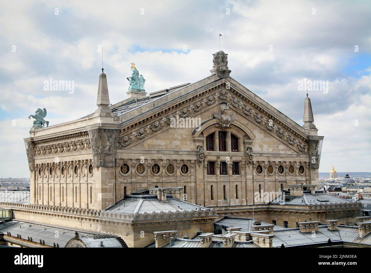 Opera house opéra garnier sight garnier Banque de photographies et d ...