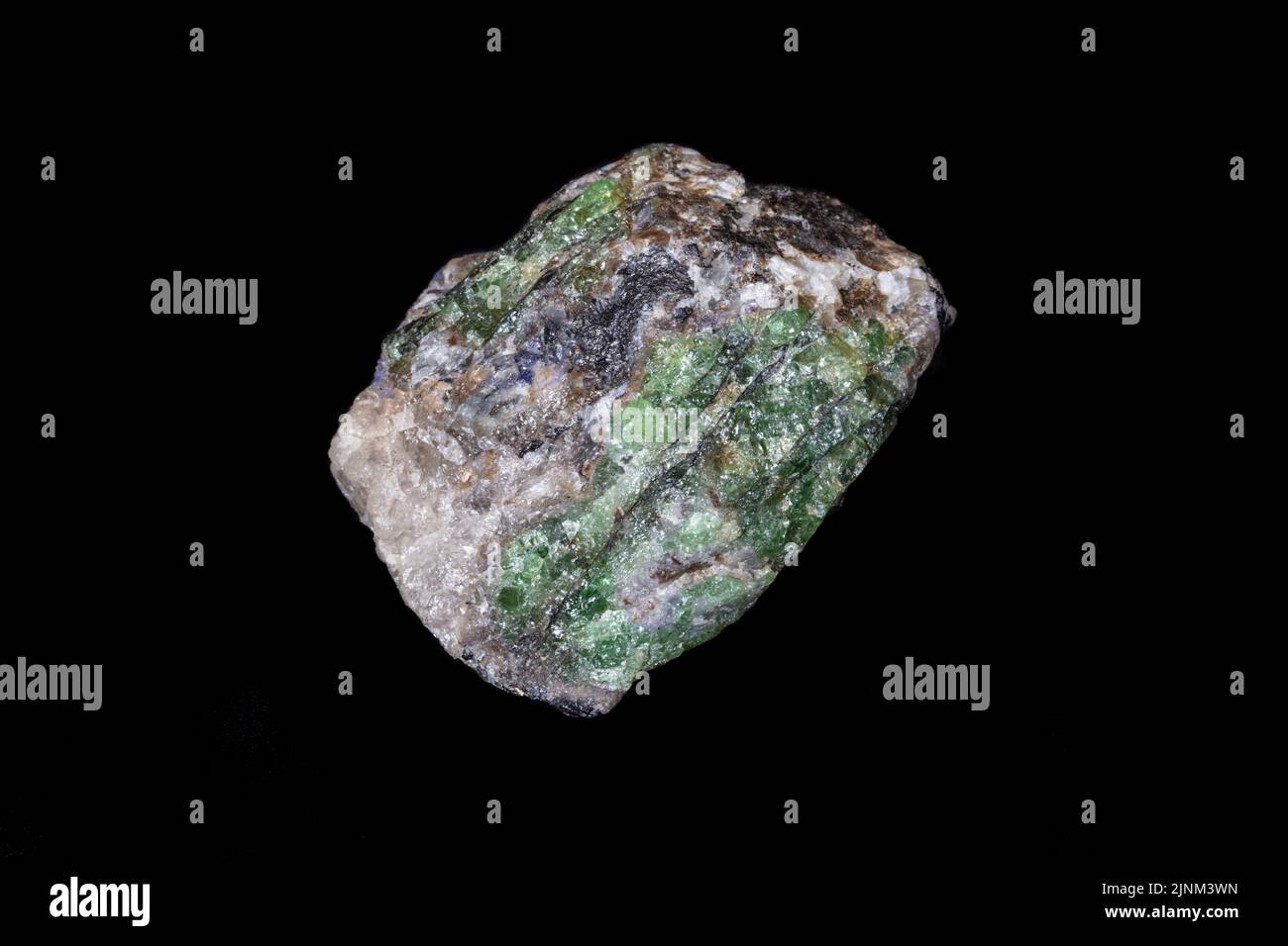 Roche cristalline verte Banque de photographies et d’images à haute ...