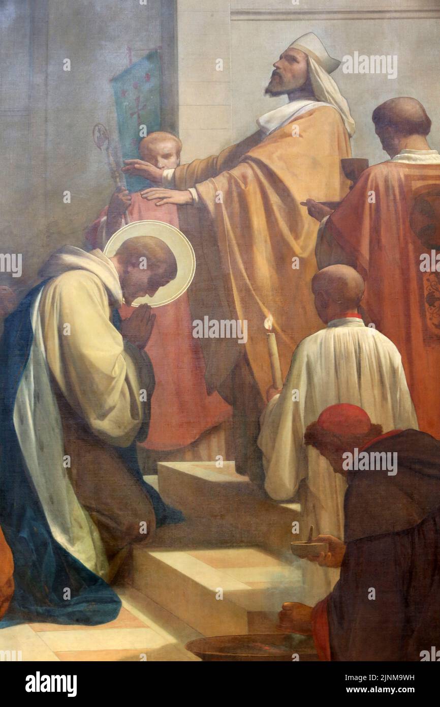 Détails. Saint-Clodoald est ordonné par Eusèbe, évêque de Paris. La ...