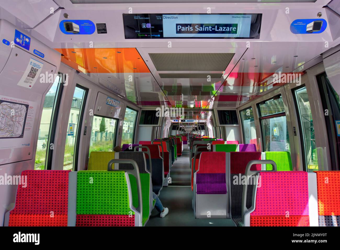 Sncf train interior Banque de photographies et d’images à haute ...