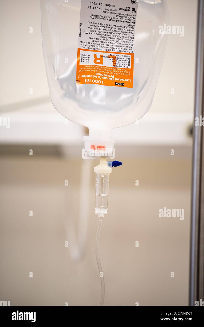 Iv solution Banque de photographies et d’images à haute résolution - Alamy