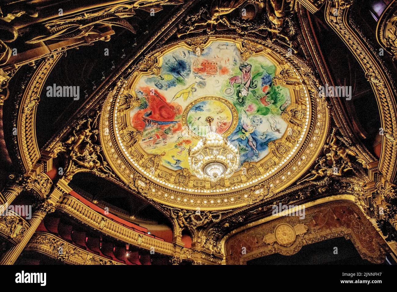 Opera garnier paris chagall Banque de photographies et d’images à haute ...