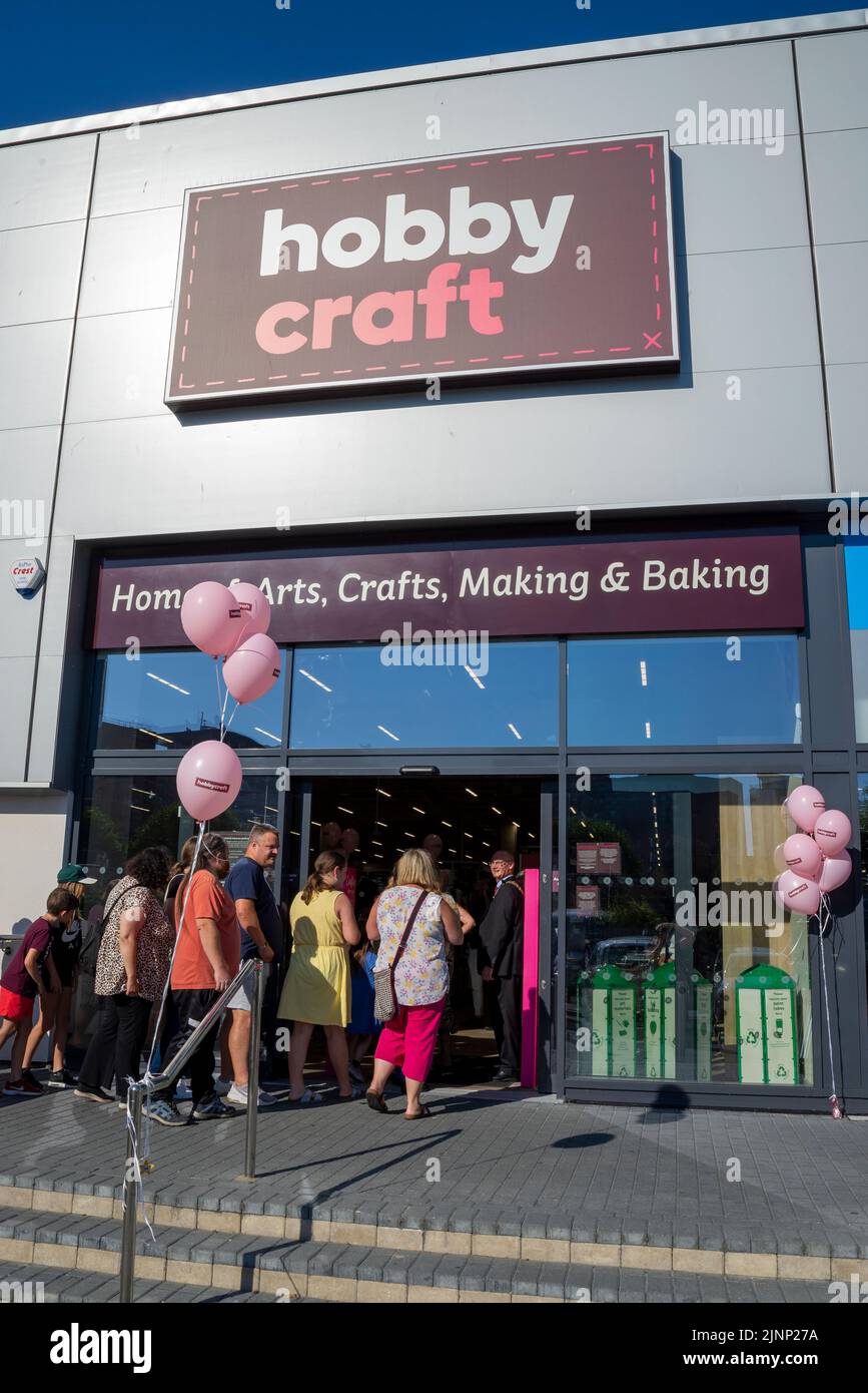 London Road Retail Park, Southend on Sea, Essex, Royaume-Uni. 13th août ...