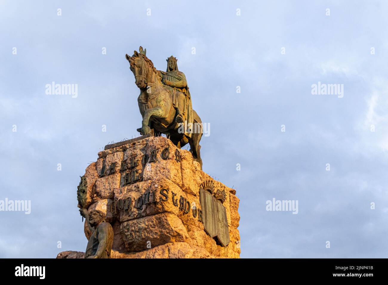 Statue of king jaume i Banque de photographies et d’images à haute ...
